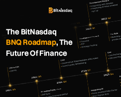 Explore BitNasdaq's Vision with the BNQ Token Roadmap